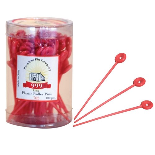 Premium Pin Company Long Plastic Roller Pins – Alumer Beauty