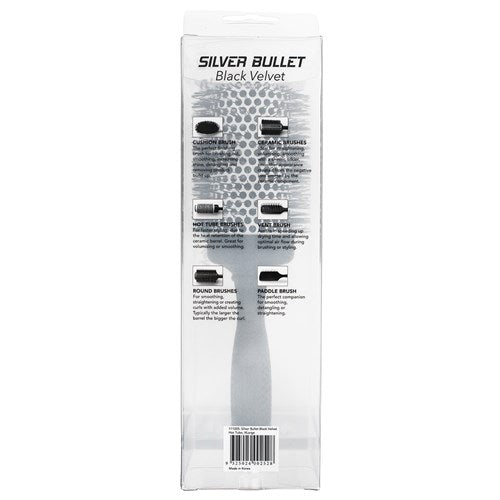 Silver Bullet Black Velvet Hot Tube Hot Brush XLarge – Alumer Beauty