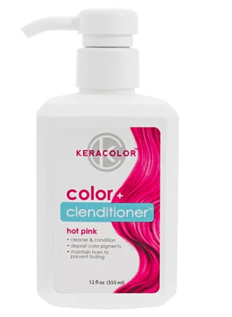 Keracolor Color+ Clenditioner Hot Pink 355ml – Alumer Beauty